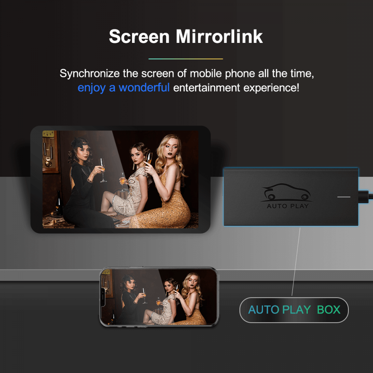 Безжичен Carplay Auto USB Box